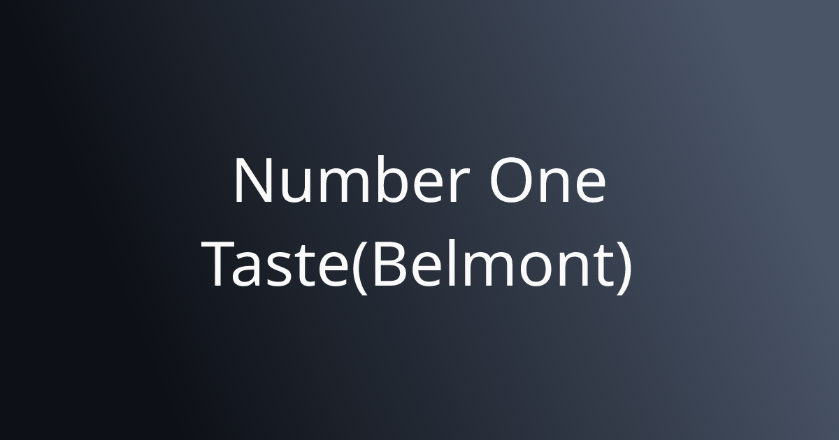 Order Authentic Chinese Online | Number One Taste(Belmont) - Pickup or ...